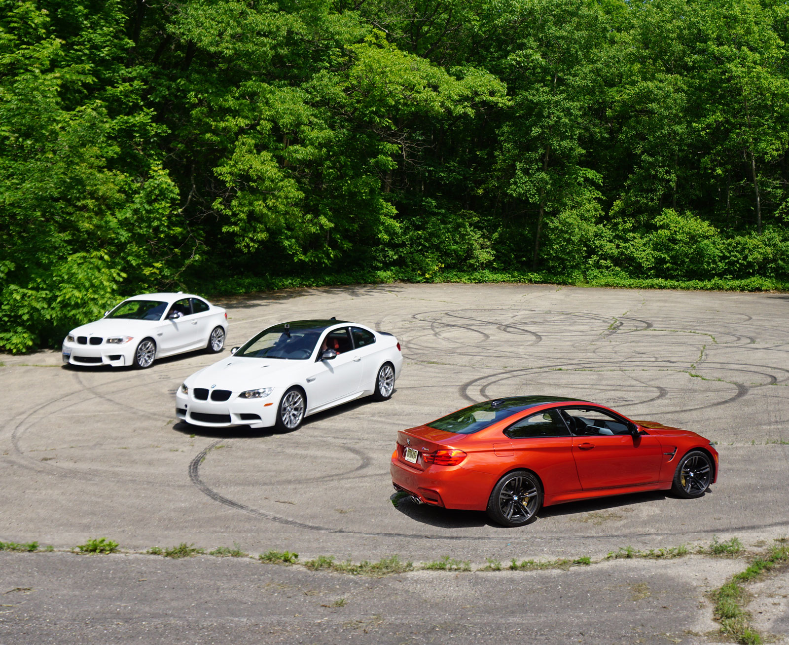 BimmerFile Head to Head: F82 M4 vs E92 M3 and 1M - BimmerFile